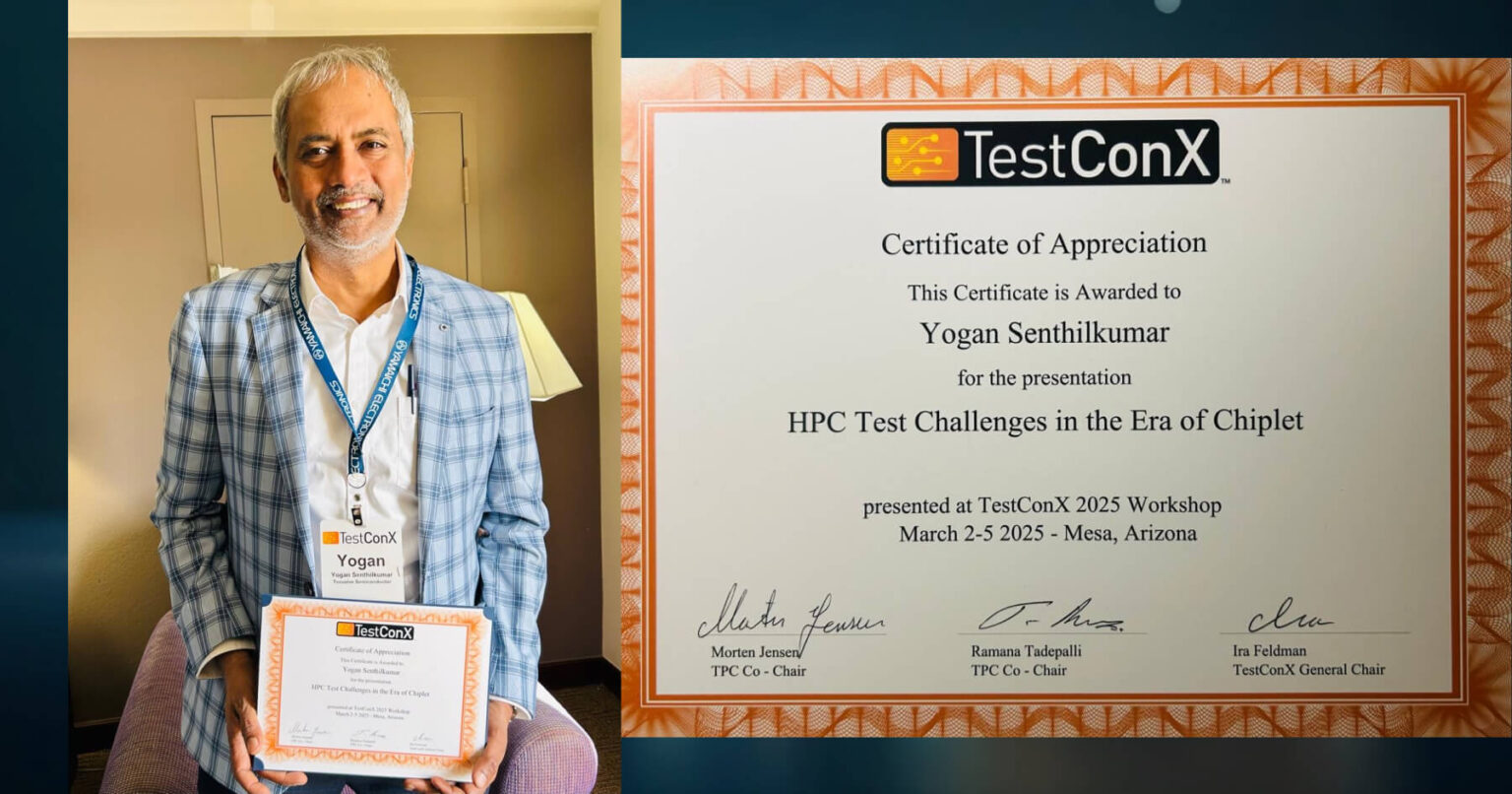 HPC Test Challenges in Chiplet Era – Insights from TestConX